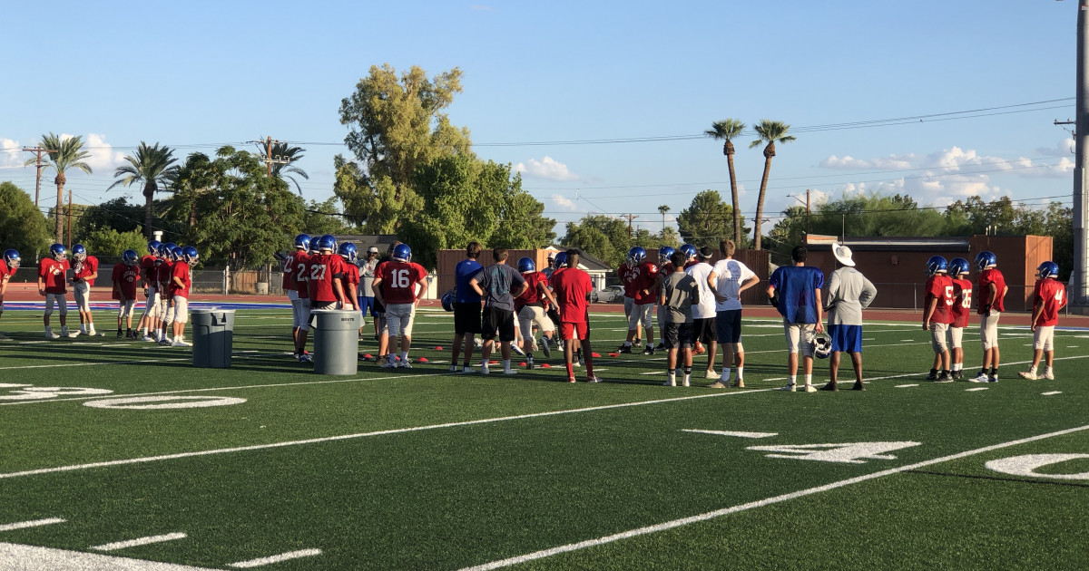Arcadia High School football team 'Titans up' for 2019 season | AZPreps365
