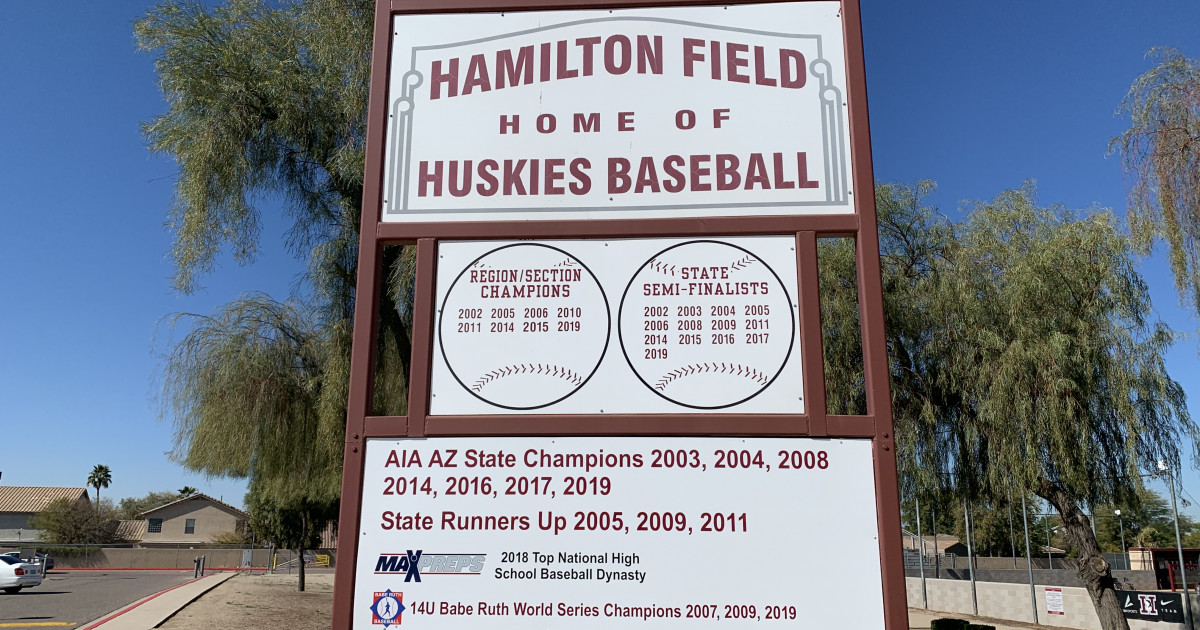 Hamilton baseball aiming for consecutive state titles | AZPreps365