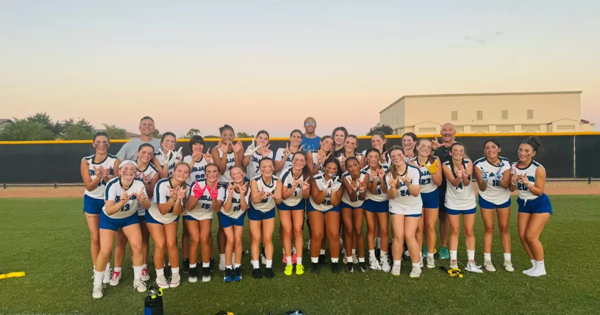 Trojan girls flag football dominate first game in school history ...