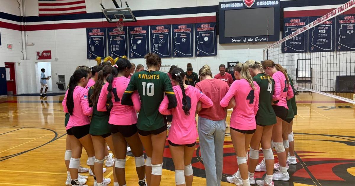 Scottsdale Christian holds off Gilbert Christian in 4 sets | AZPreps365