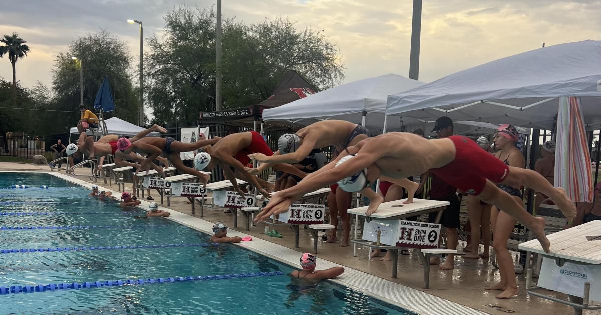 Hamilton holds off Perry in dual swim meet | AZPreps365